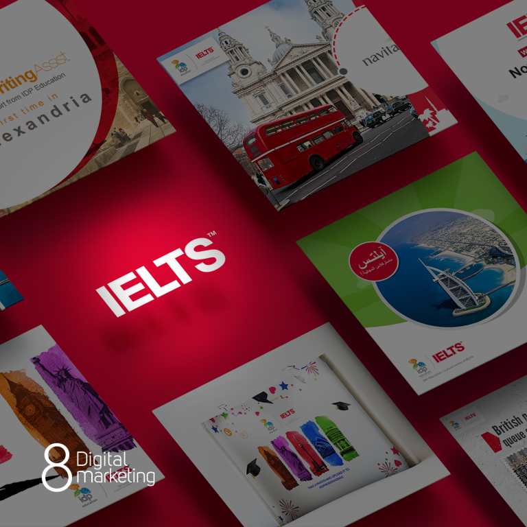 IELTS - 8 Digital Marketing